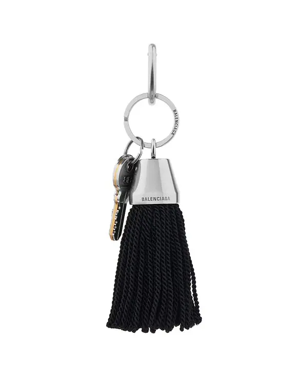 Balenciaga Charm/keychain Pompom - Black