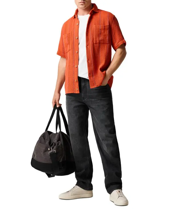 Rodd & Gunn Point Break Regular Fit Short Sleeve Shirt
