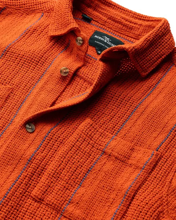 Rodd & Gunn Point Break Regular Fit Short Sleeve Shirt
