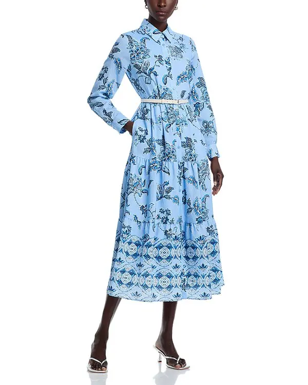 Elie Tahari The Caroline Printed Dress - Estate Garden