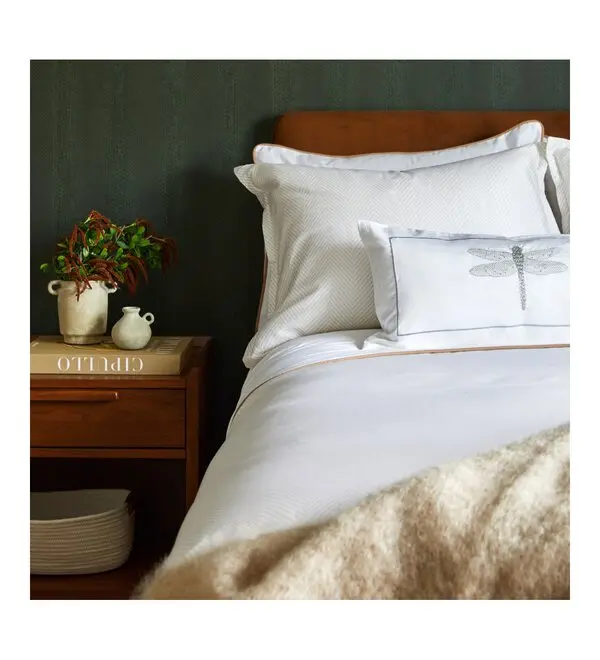 DOMANI HOME Leze Taupe Linen Set 4 Piece Set