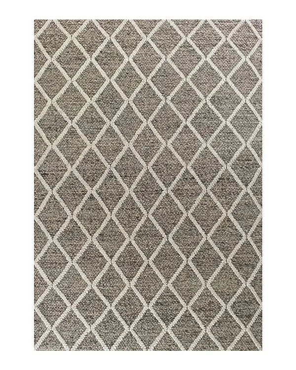Kas Cortico Diamonds Area Rug, 9' X 13 - Dark Gray