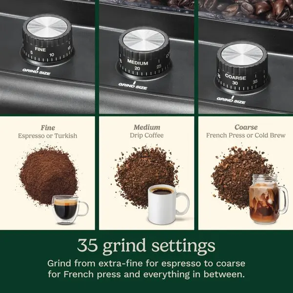 CUISINART Espresso & Coffee Conical Burr Grinder