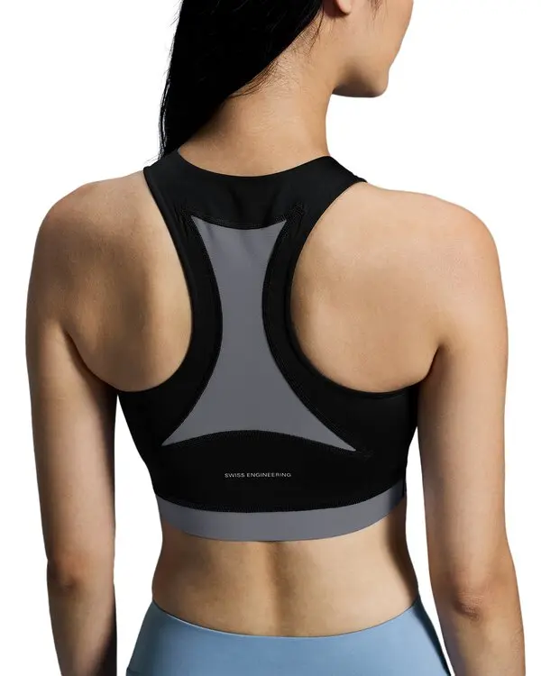 On Train 2-in-1 Crop Top - Black