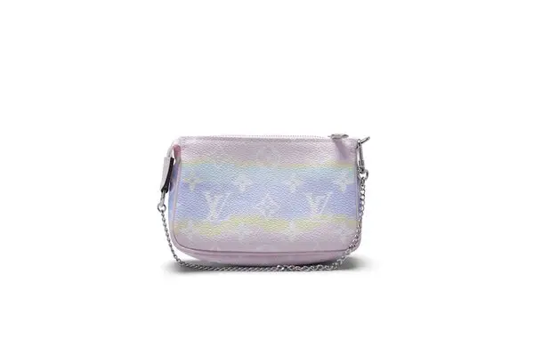 LOUIS VUITTON Mini Pochette Accessories Escale