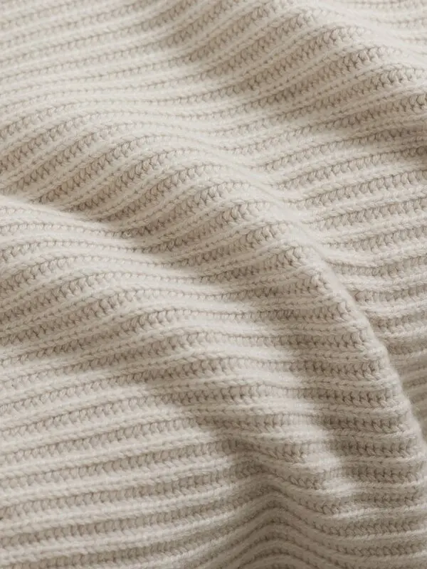 Brunello Cucinelli Ribbed Cashmere Throw
