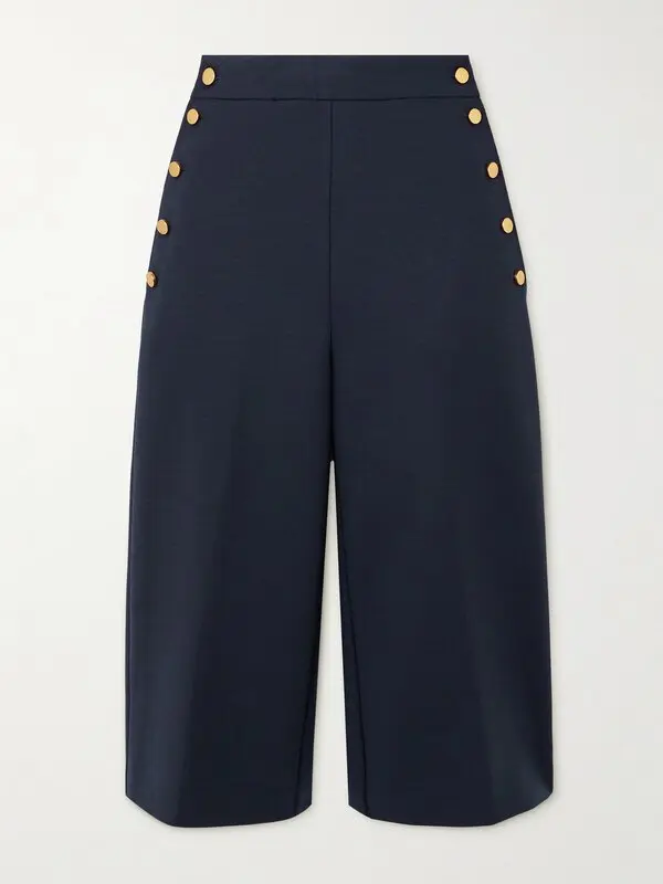Max Mara Valdez Wool-blend Shorts
