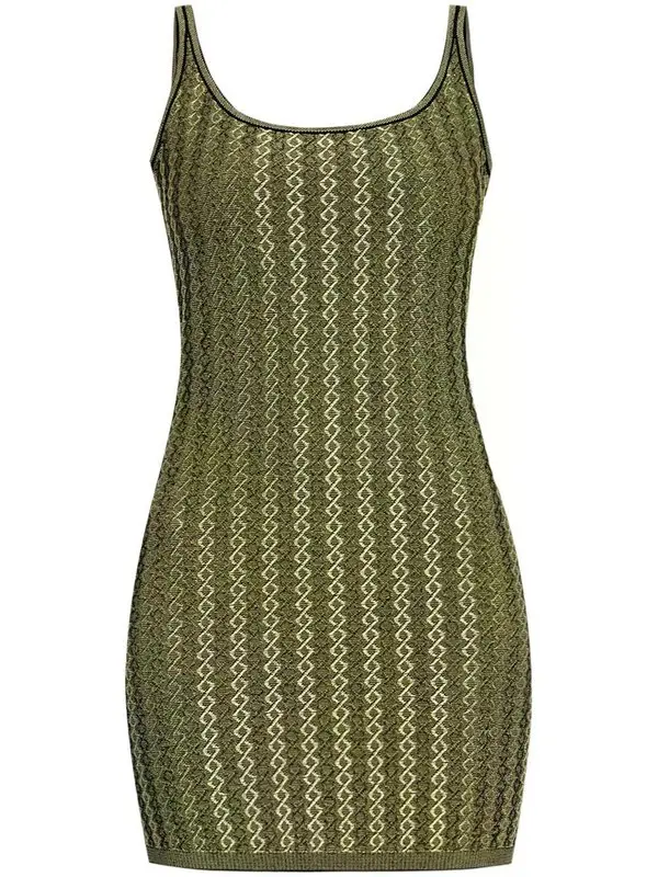 Jacquemus Marino Mini Dress - Green