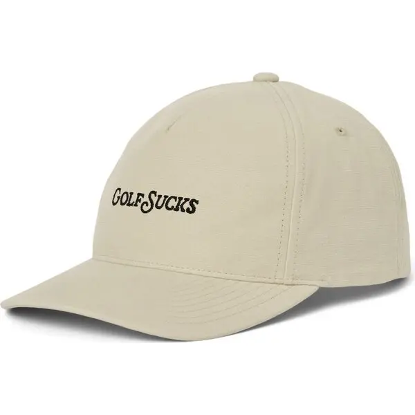 Travis Mathew Golf Sucks Baseball Cap - Italian Sand