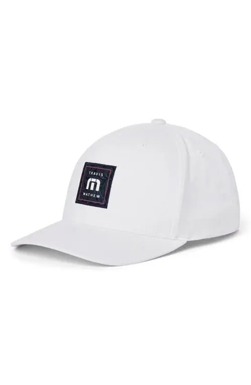 Travis Mathew Six-panel Snapback Cap - White