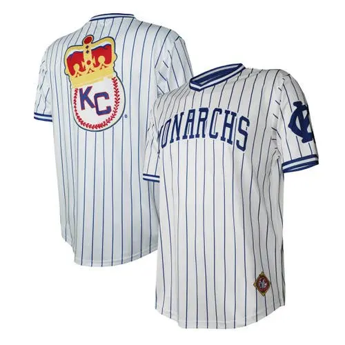 STITCHES Kansas City Monarchs V-neck Jersey