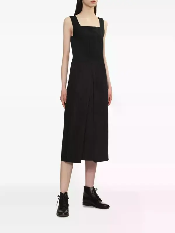 LOW CLASSIC Striped Midi Dress