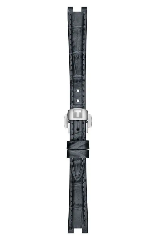 TISSOT Desir Leather Strap Watch - Black