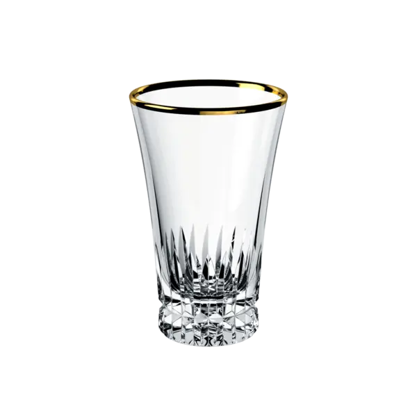 VILLEROY & BOCH Grand Royal Gold Highball / Tumbler Pair - Clear