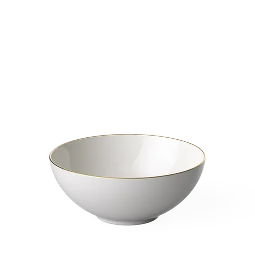 VILLEROY & BOCH Anmut Gold Fruit Dish - White
