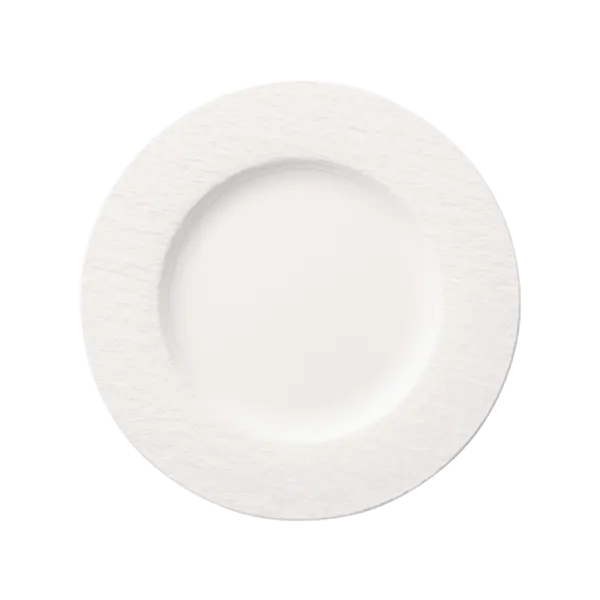 VILLEROY & BOCH Manufacture Rock Blanc Dinner Plate - White