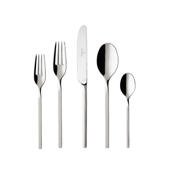 VILLEROY & BOCH Newwave 20 Piece Place Setting Flatw - Silver/platinum