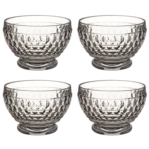 VILLEROY & BOCH Boston Set Of 4 Individual Bowl - Clear