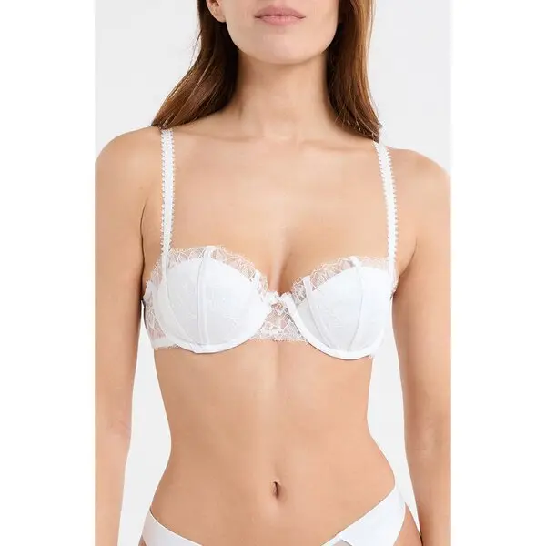 ETAM Mascarade Push-up Balconette Bra - White