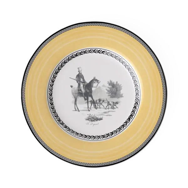 VILLEROY & BOCH Audun Chasse Dinner Plate - Yellow