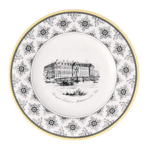 VILLEROY & BOCH Audun Maison Dinner Plate - White