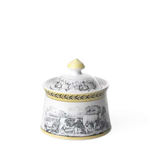 VILLEROY & BOCH Audun Ferme Sugar Bowl - White