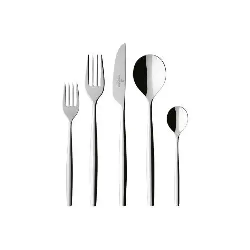 VILLEROY & BOCH Metrochic 20 Piece Place Setting Flatware - Stainless Steel