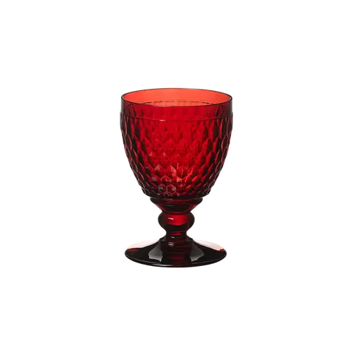 VILLEROY & BOCH Boston Colou Set Of 4 Goblet - Red