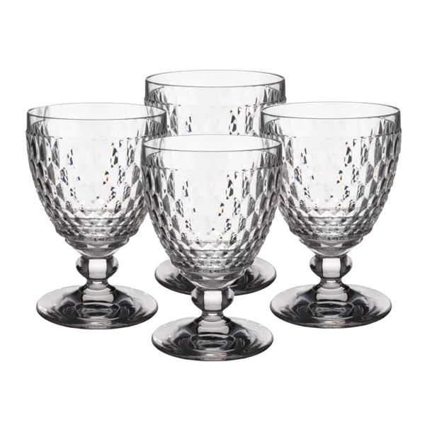 VILLEROY & BOCH Boston Set Of 4 Goblets - Clear