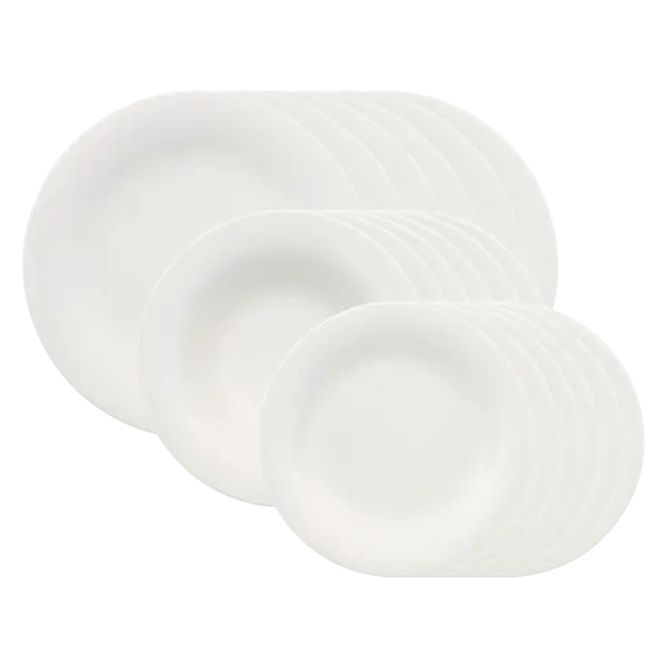 VILLEROY & BOCH New Cottage Basic 18 Piece Catering Set - White