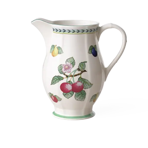VILLEROY & BOCH French Garden Fleurence Pitcher - White