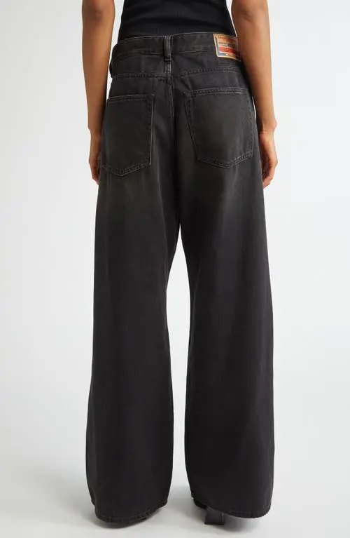 DIESEL® 1996 D-sire Low Rise Wide Leg Jeans - Black