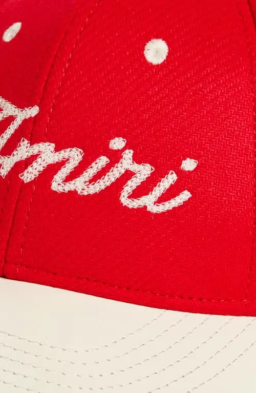 Amiri Panther Patch Two-tone Baseball Cap