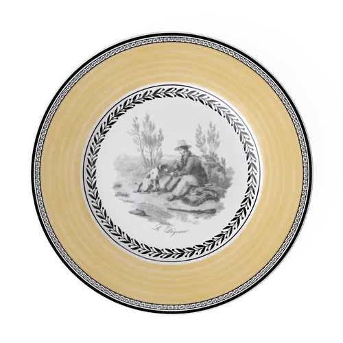 VILLEROY & BOCH Audun Chasse Salad Plate - Yellow