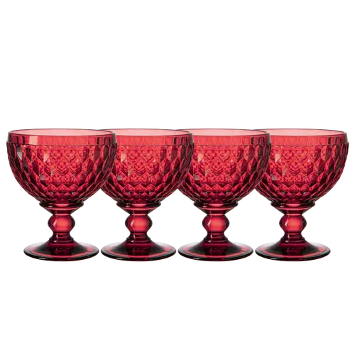VILLEROY & BOCH Boston Coloured Saucer Champagne - Red