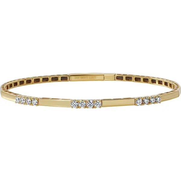Bony Levy Cleo Flex Bangle Bracelet - 18k Yellow Gold