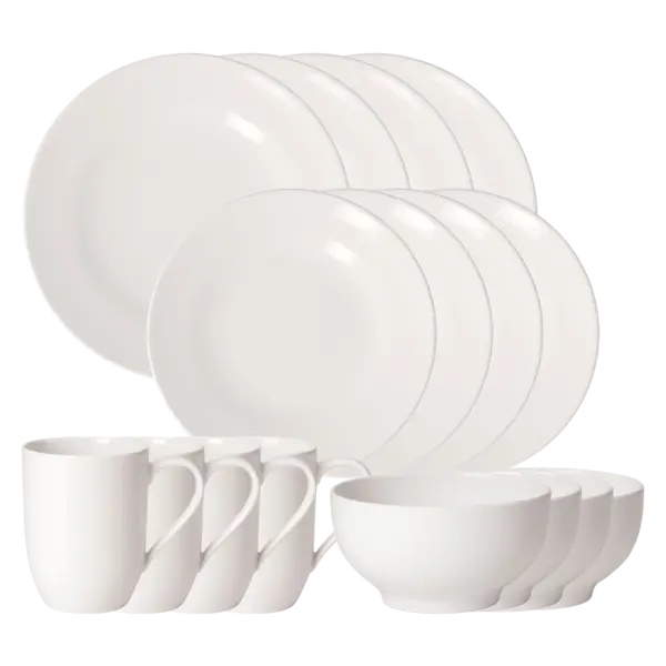 VILLEROY & BOCH For Me 16 Piece Set Service For 4 - White