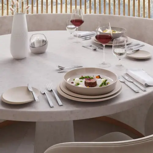 VILLEROY & BOCH Newmoon Oversized Dinner Plate