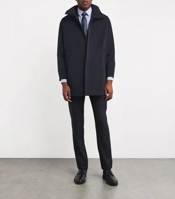 Giorgio Armani Padded Pea Coat