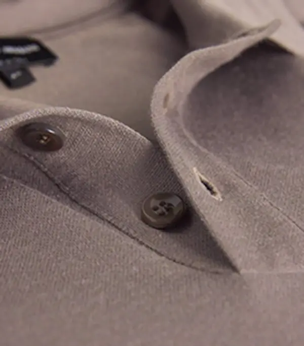 Giorgio Armani Cotton Logo Polo Shirt - Beige