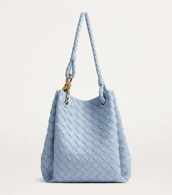 Bottega Veneta Large Leather Parachute Shoulder Bag