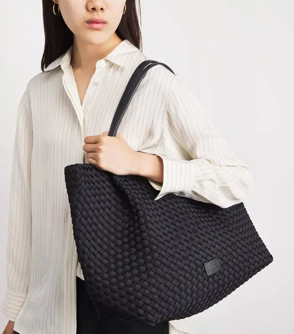 Harrods Neoprene Woven East-west Tote Bag
