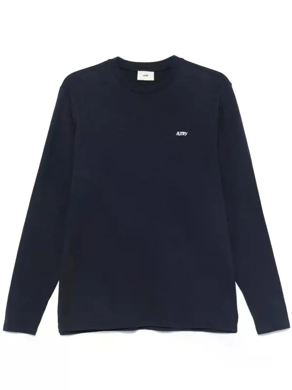 AUTRY Logo-embroidered T-shirt