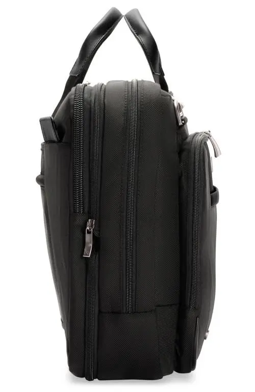 Briggs & Riley Work Large Expandable Briefcase - Black