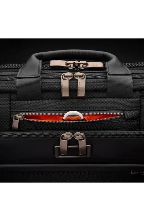 Briggs & Riley Work Medium Expandable Briefcase - Black
