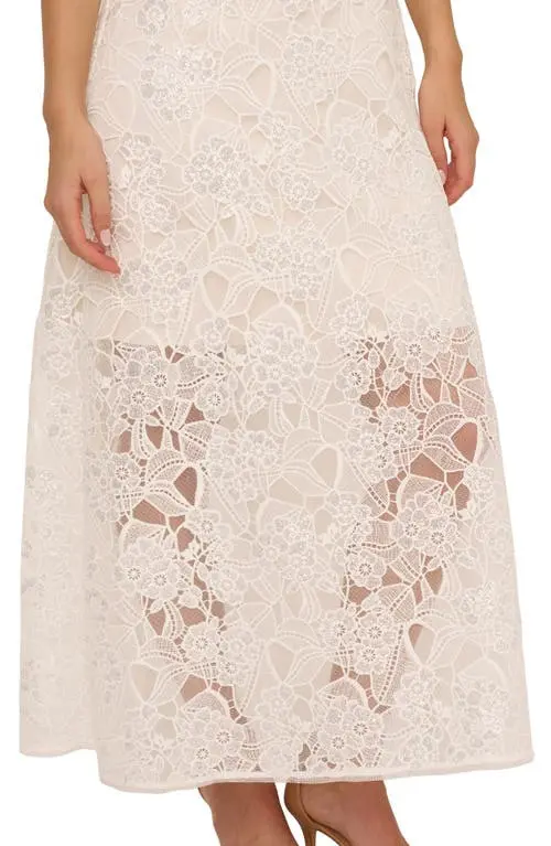 Adrianna Papell Sequin Lace Cocktail Dress