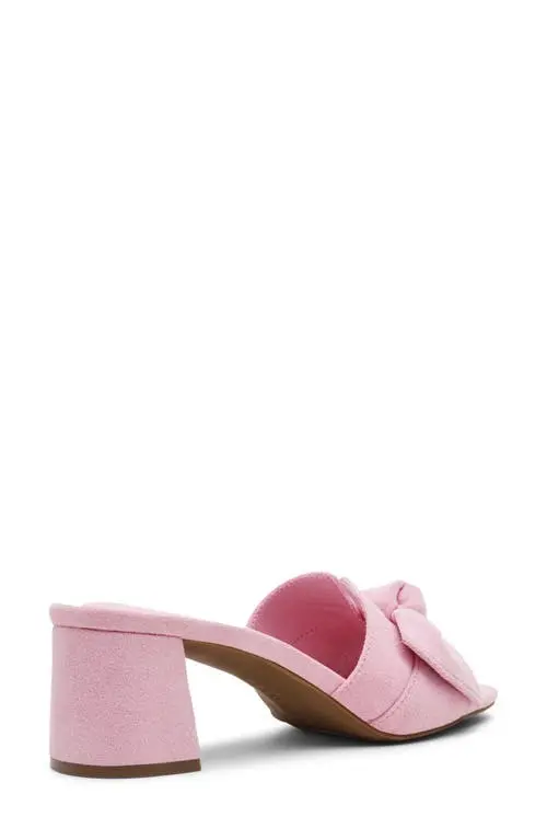 Anne Klein Kizmet Bow Slide Sandal - Light Pink
