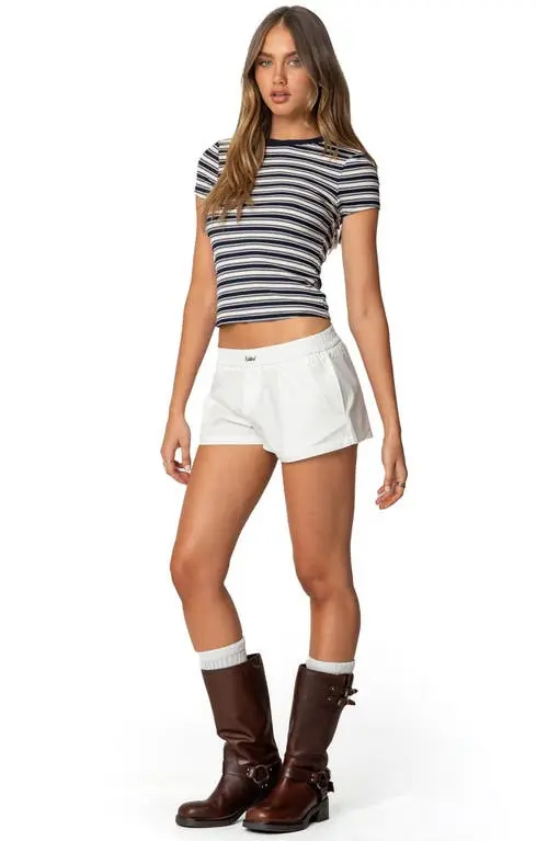 EDIKTED Arlyn Stripe T-shirt