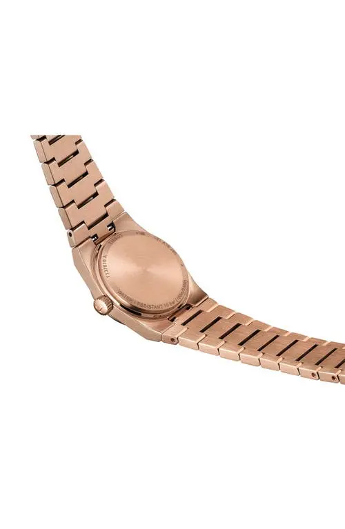 TISSOT Prx Diamond Bracelet Watch - Pink