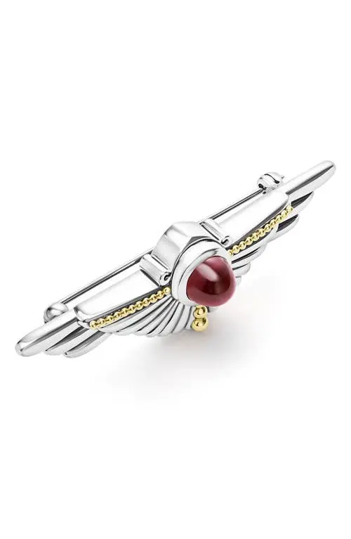 Lagos Anthem Rhodolite Pin